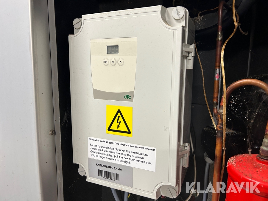 Värmepump CTC Ecoair 107 Polar edition, Uppsala, Klaravik au