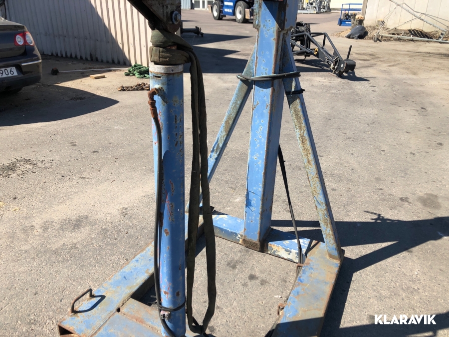 Lyftanordning för gaffelinfästning säcklyft