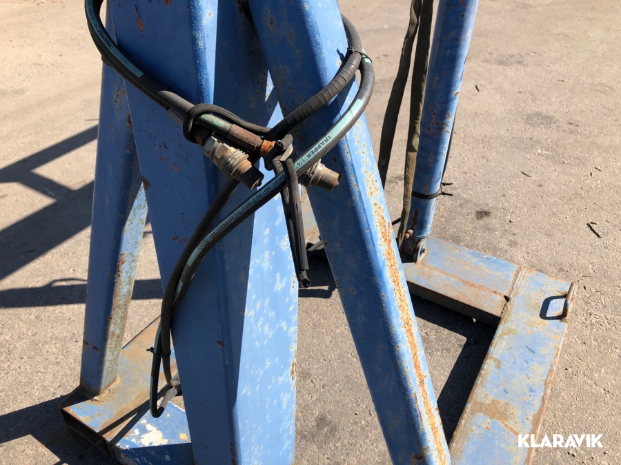 Lyftanordning för gaffelinfästning säcklyft