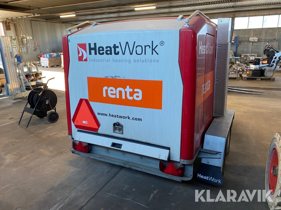 Klaravik Auktioner | Tjältiningsaggregat Heatwork HW 3600