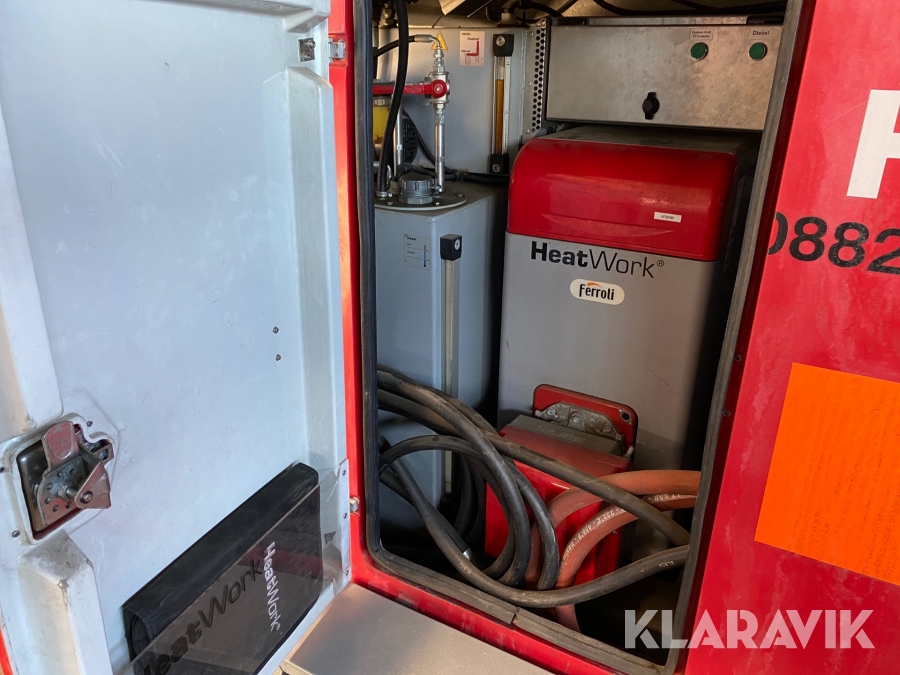 Klaravik Auktioner | Tjältiningsaggregat Heatwork HW 3600