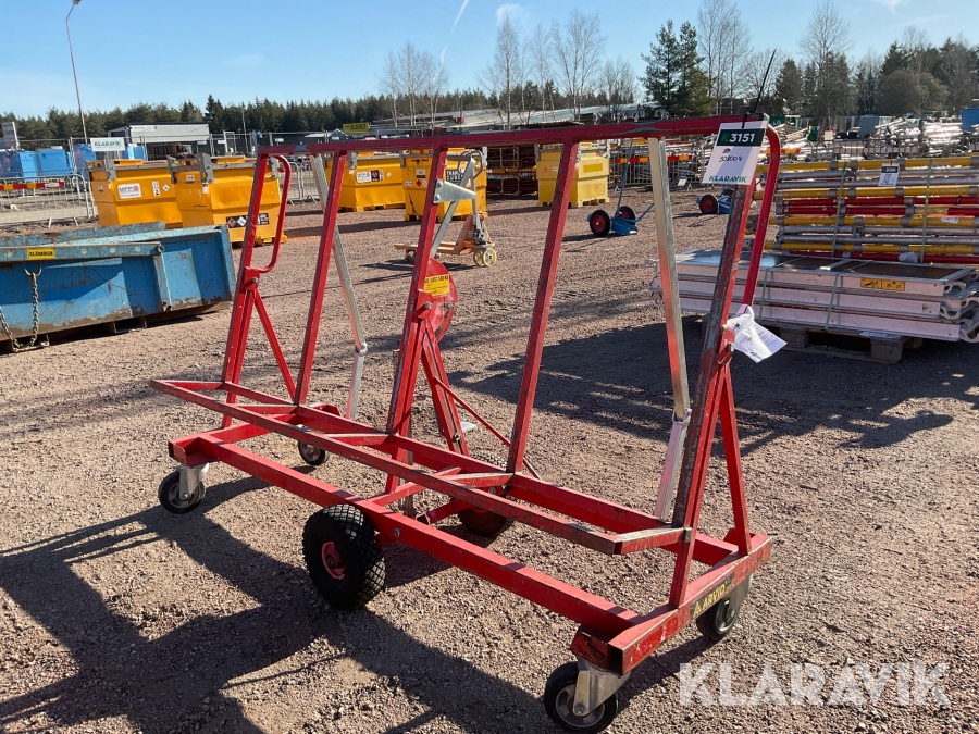 Skivvagn Starke Arvid / Alia 900, Jönköping, Klaravik auktio