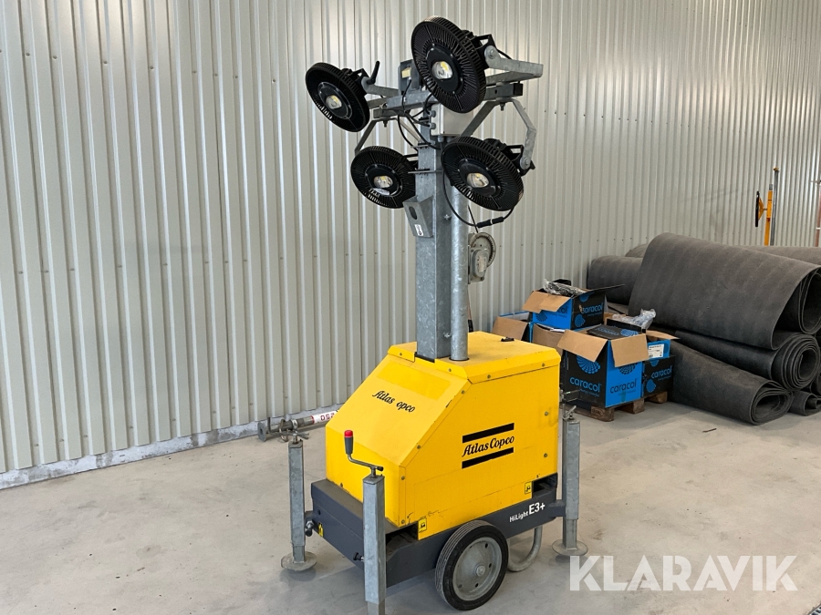 Belysningsmast Atlas Copco Hilight E3+, Katrineholm, Klaravi
