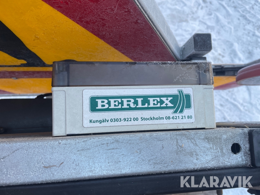 Varningsskylt Berlex, Tjörn, Klaravik auktioner