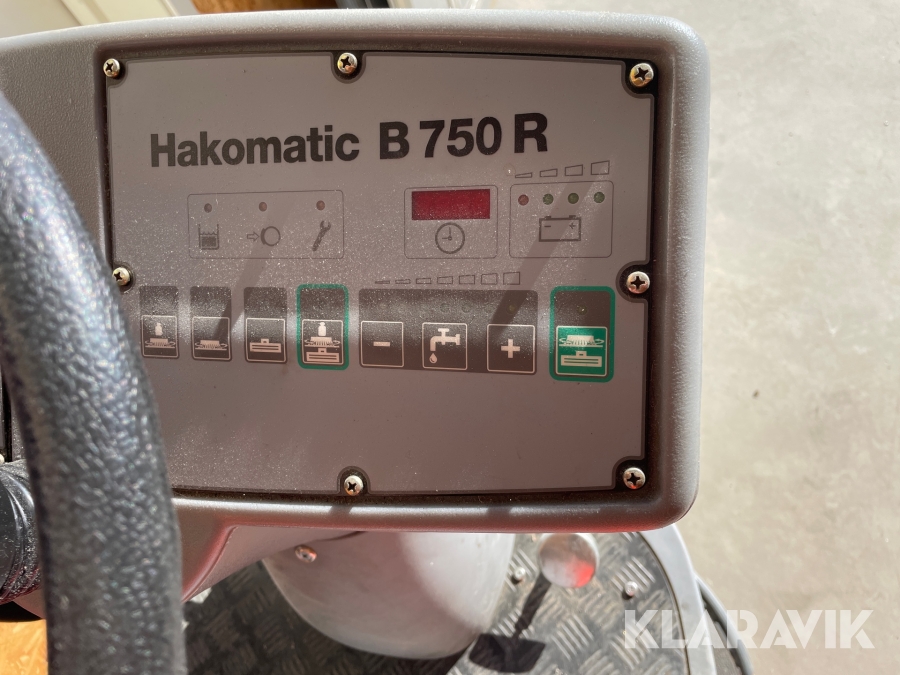 Skurmaskin Hakomatic B750R, Karlstad, Klaravik auktioner