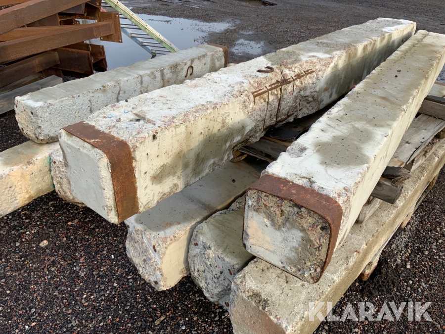 Betongplint pålkap 9st