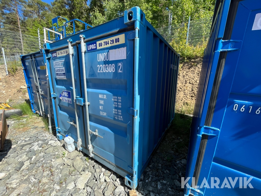Container CTX 9 Fot, Stockholm, Klaravik auktioner