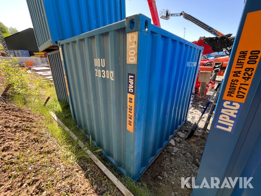Container CTX 9 Fot, Stockholm, Klaravik auktioner