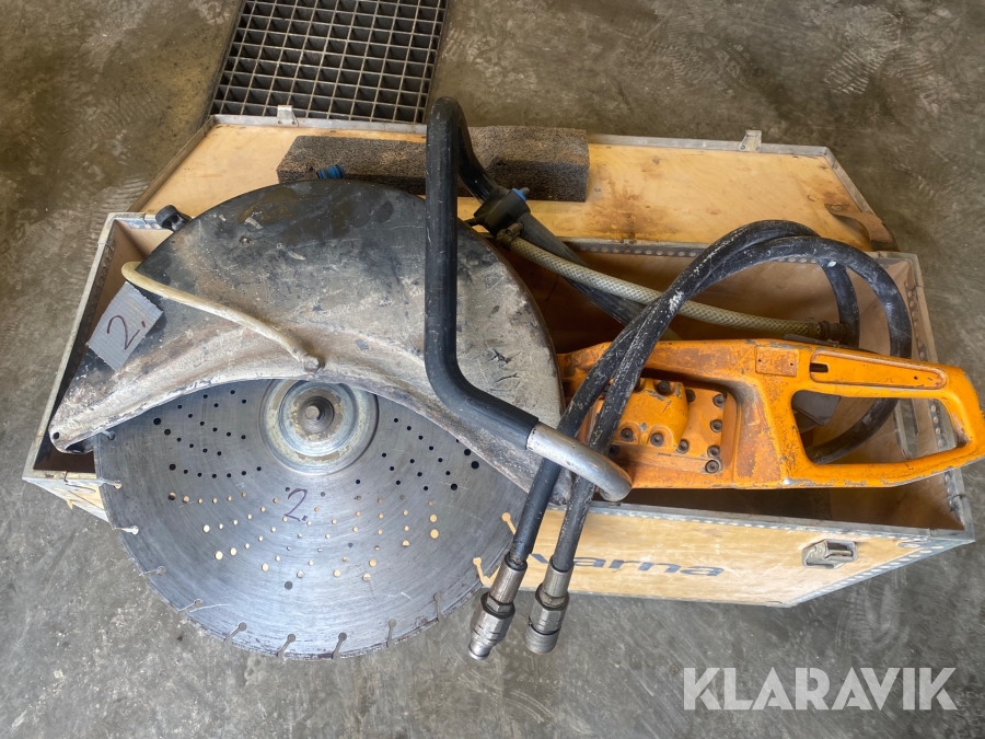 Betongsåg hydraulisk Partner K2500, Sala, Klaravik auktioner