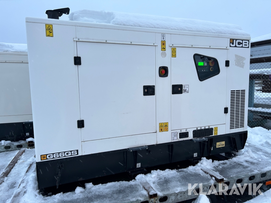 Elverk JCB G66QS , Timrå, Klaravik auktioner