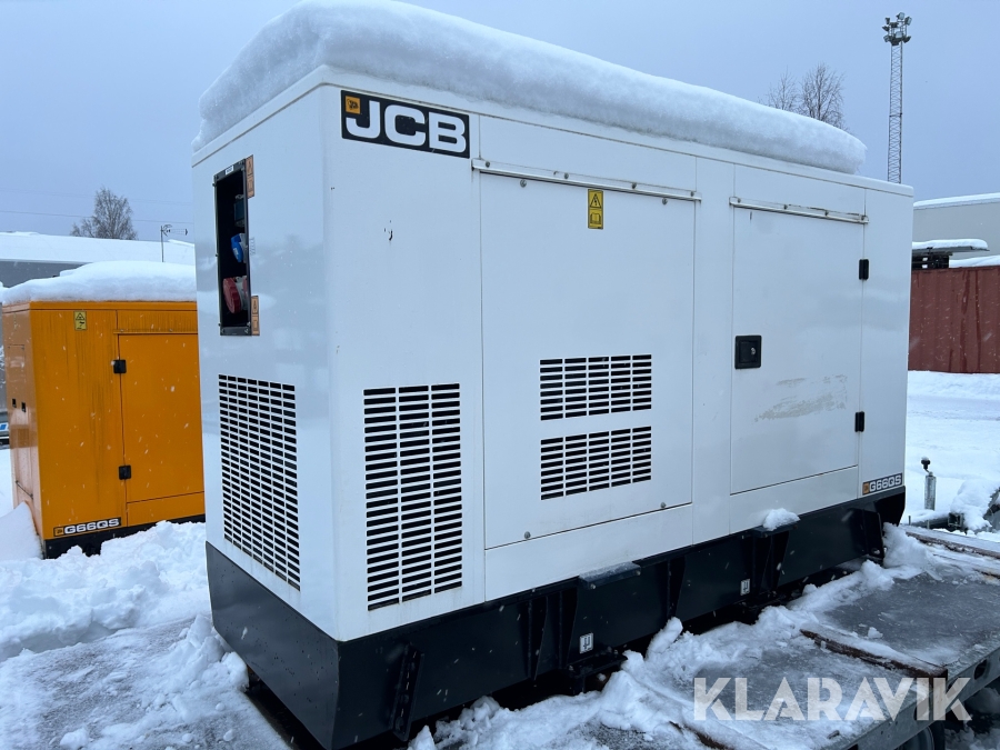 Elverk JCB G66QS , Timrå, Klaravik auktioner