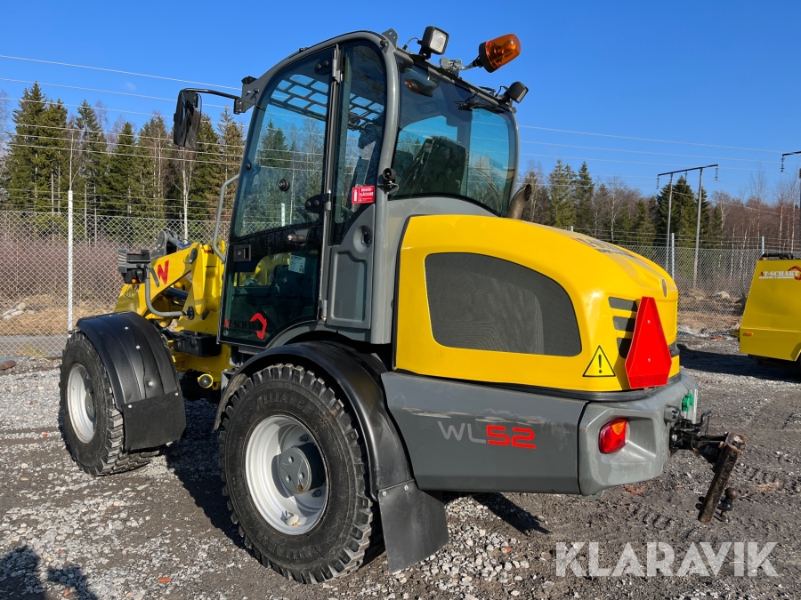 Hjullastare Wacker Neuson WL52, Västerås, Klaravik auktioner