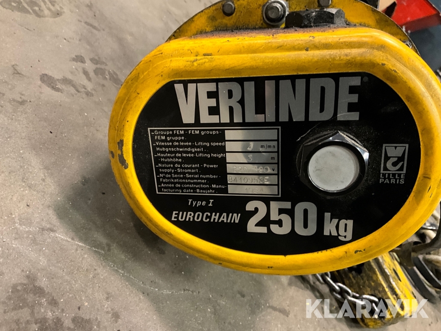 Kedjespel Verlinde Type I ,, Tyresö, Klaravik auktioner