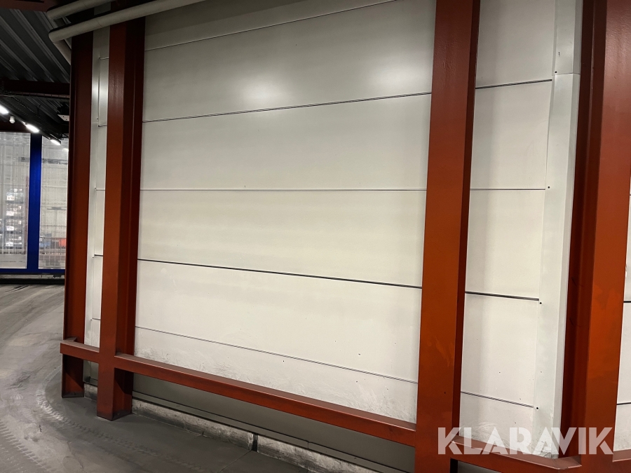 Trucktunnel/Stålstomme med sandwichpaneler 4,3m X 100m, Falk