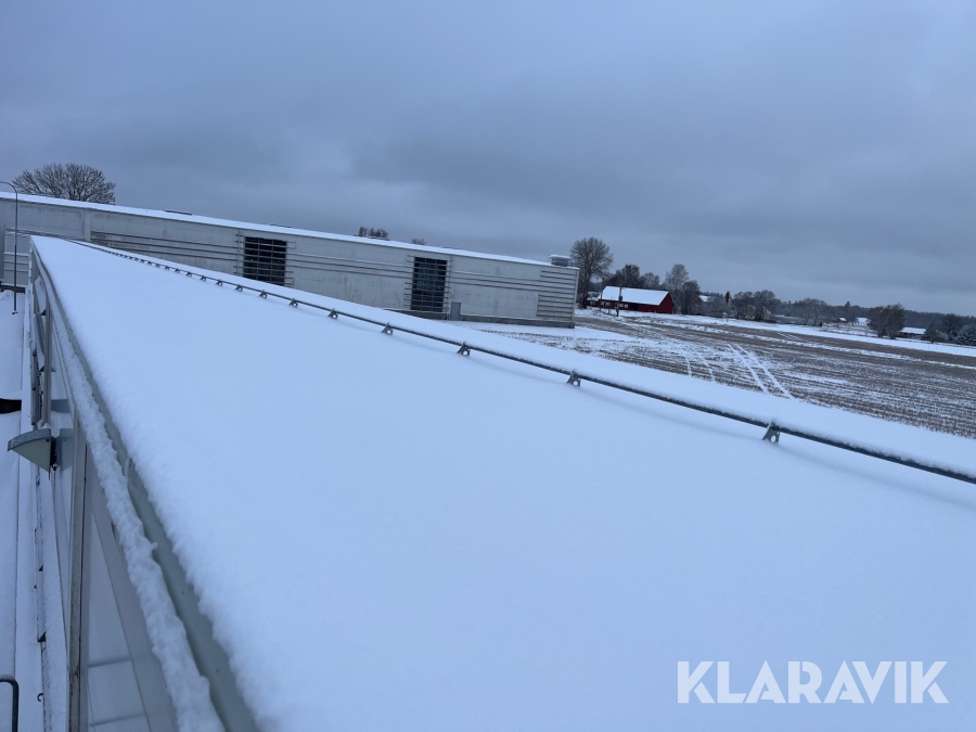 Trucktunnel/Stålstomme med sandwichpaneler 4,3m X 100m, Falk