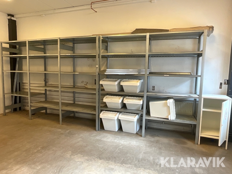 Hyllsystem, Stockholm, Klaravik auktioner