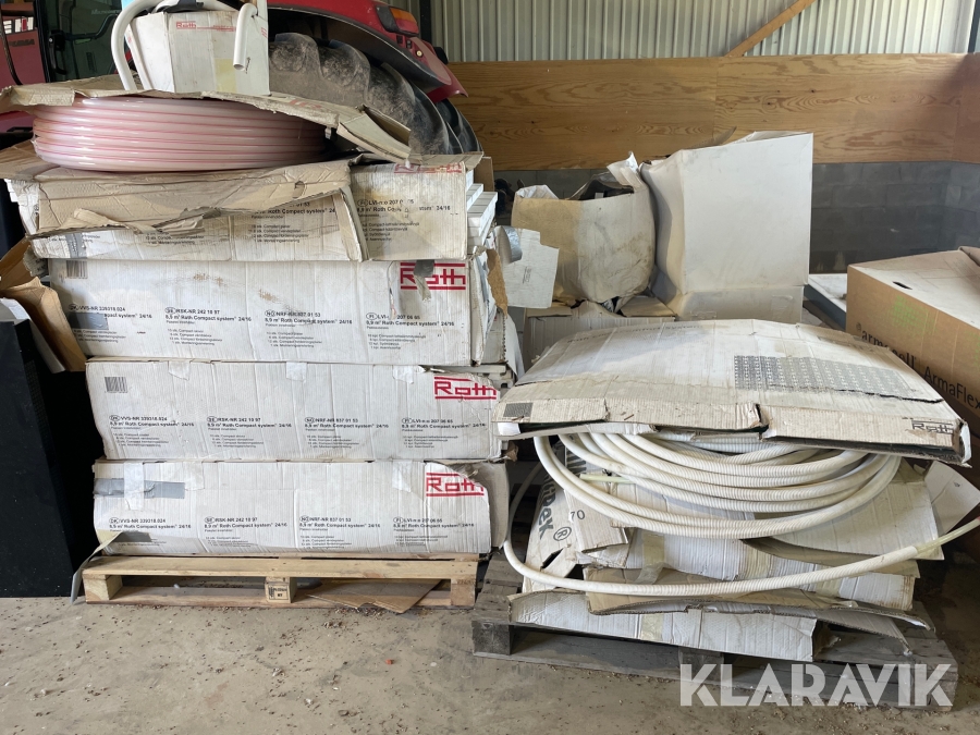 Parti med VVS delar, Åmål, Klaravik auktioner