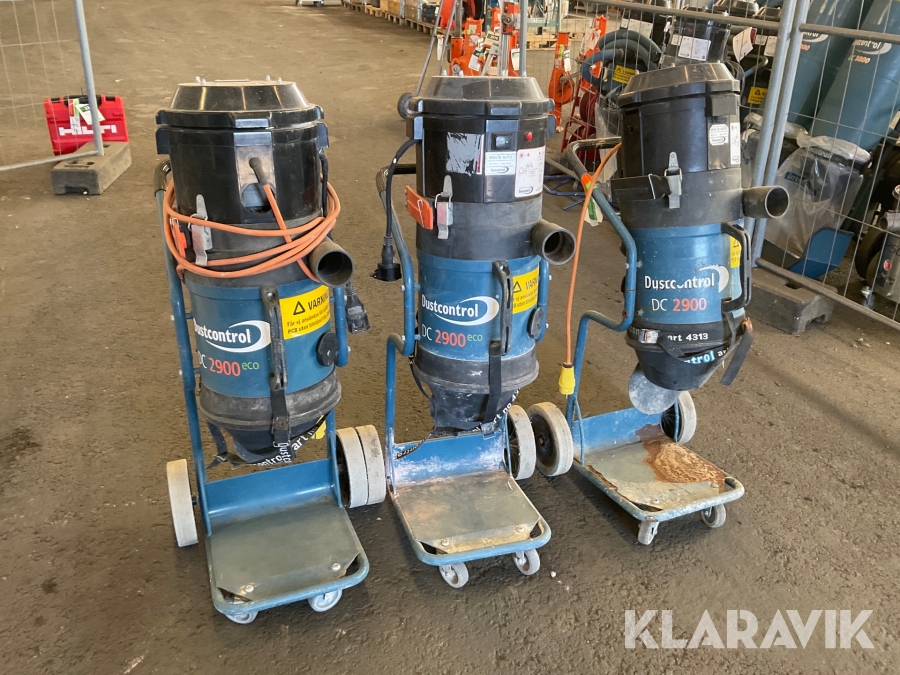 Stoftavskiljare Dustcontrol DC 2900 C, Jönköping, Klaravik a