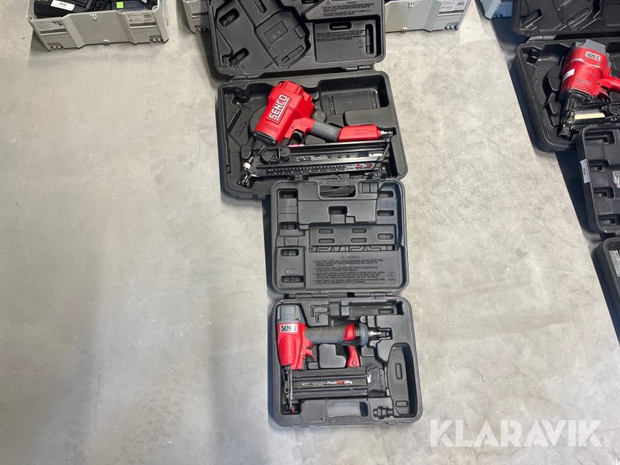 Spik- & dyckertpistol Senco Framepro 701XP / Finishpro 18mg,