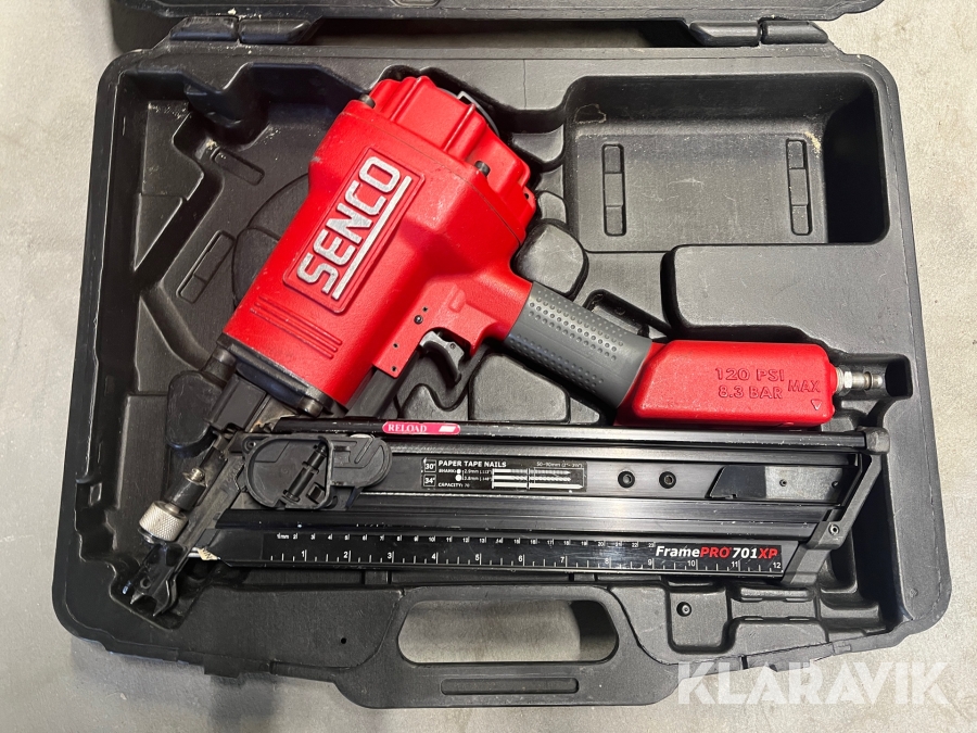 Spik- & dyckertpistol Senco Framepro 701XP / Finishpro 18mg,