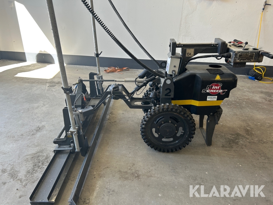 Betong Laserläggare Somero Mini Screed C, Stockholm, Klaravi