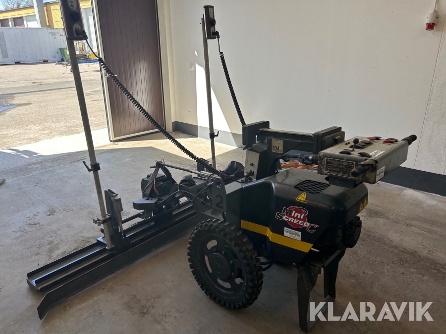 Betong Laserläggare Somero Mini Screed C, Stockholm, Klaravi