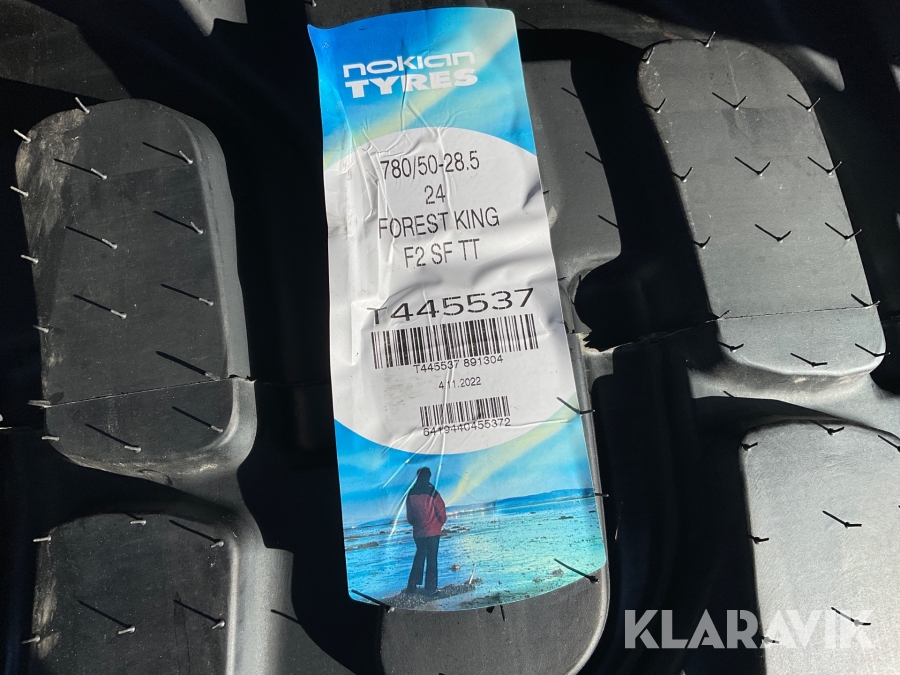 Skogsdäck Nokian Forest King F2, Söderhamn, Klaravik auktion