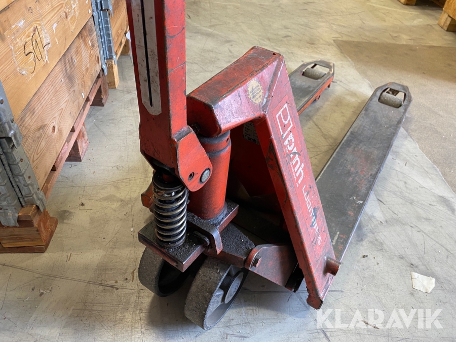 Pallyft Logitrans GL 2500, Tyresö, Klaravik auktioner