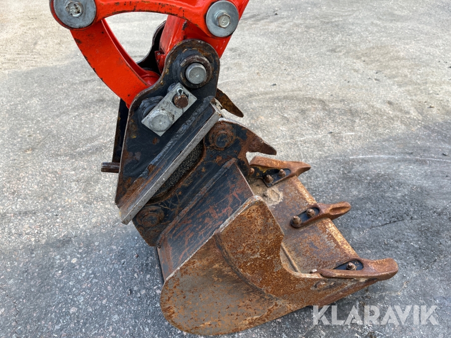 Grävmaskin Kubota KXO 19-4, Österåker, Klaravik auktioner