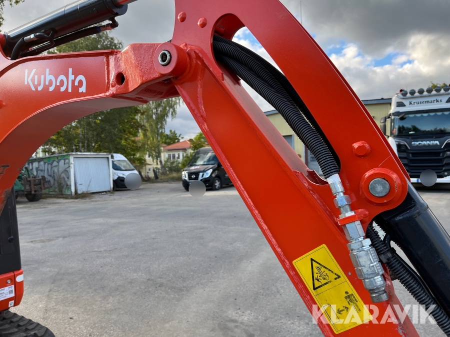 Grävmaskin Kubota KXO 19-4, Österåker, Klaravik auktioner