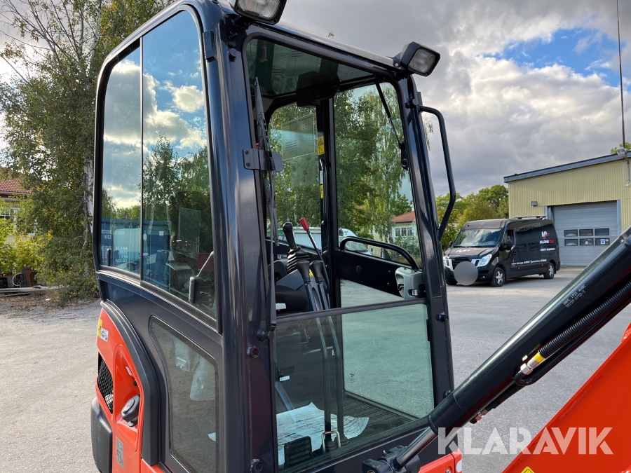 Grävmaskin Kubota KXO 19-4, Österåker, Klaravik auktioner