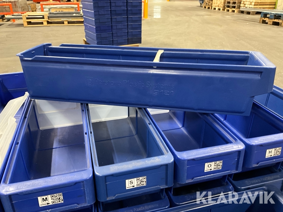 Plastlådor 40st Perstorp Plastic Systems 9121, Eskilstuna, K