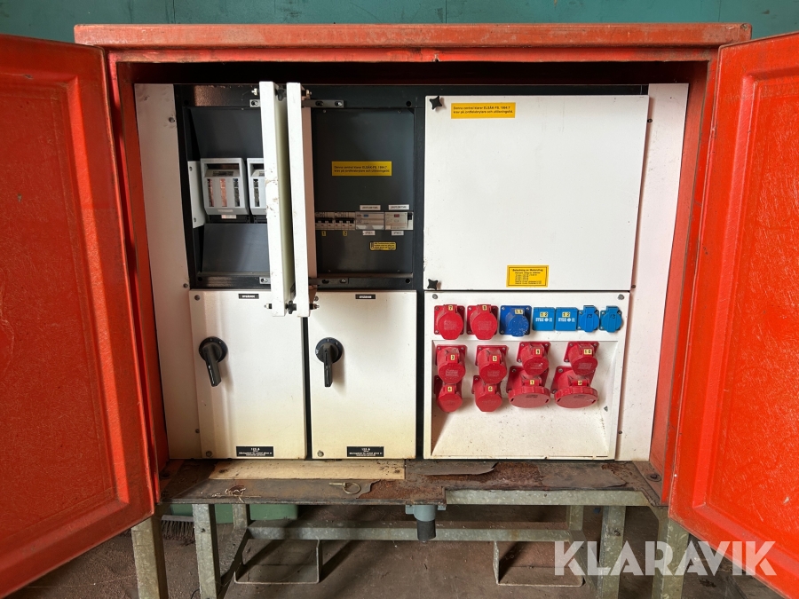 Huvudcentral Bygg El HFC250A, Falkenberg, Klaravik auktioner