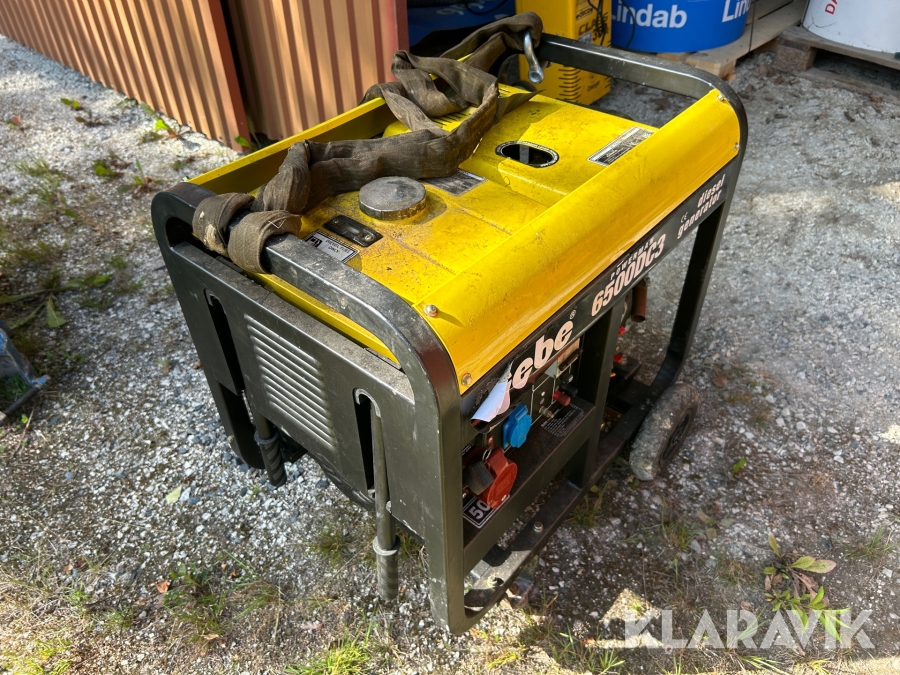 Generator Gebe Powerman 6500DC3, Smedjebacken, Klaravik aukt