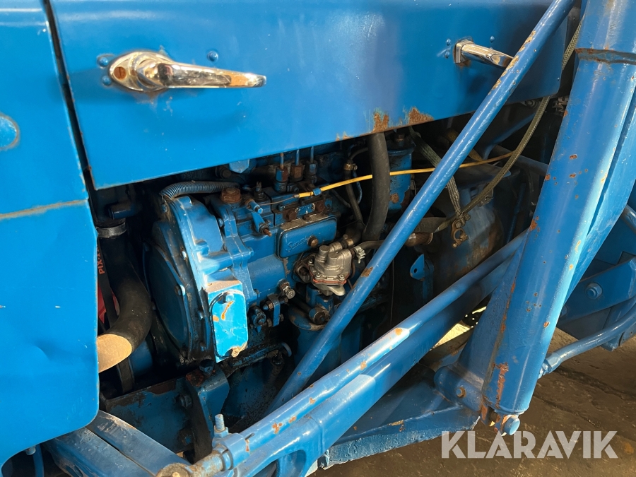 Veterantraktor Fordson Super Dextra, Finspång, Klaravik aukt