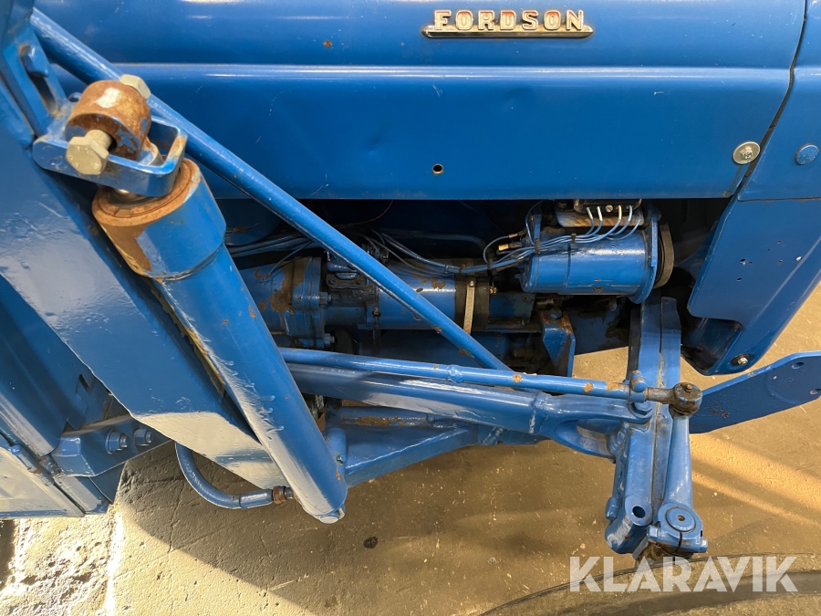 Veterantraktor Fordson Super Dextra, Finspång, Klaravik aukt