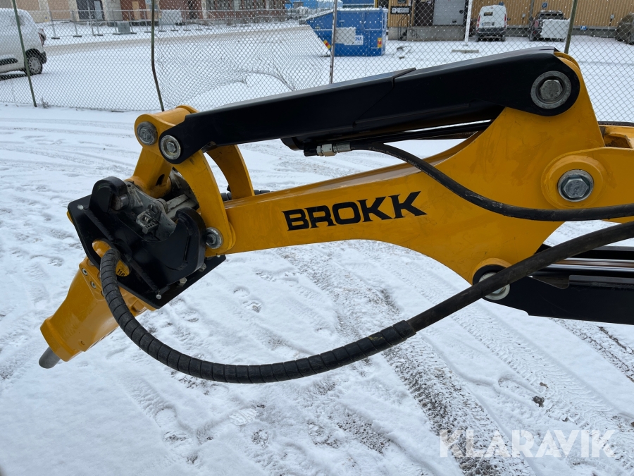 Rivningsrobot BROKK 170, Norrköping, Kl