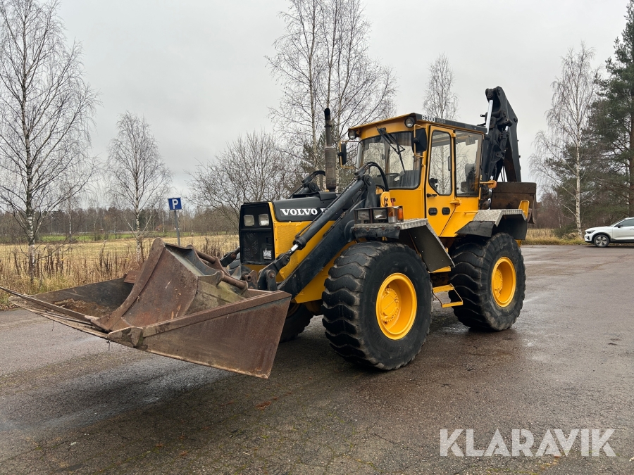 Grävlastare Volvo BM 6300, Forshaga, Klaravik auktioner