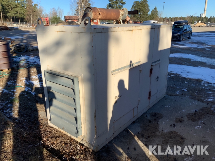 Generator reservkraftverk El KM AB