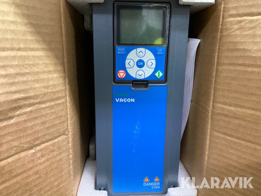 Klaravik Auktioner | Frekvensomriktare Vacon 100 HVAC