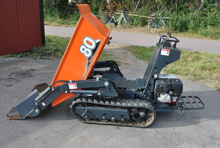 Minidumper självlastande