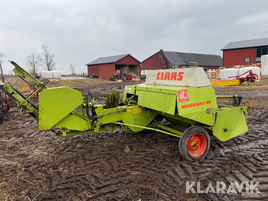 Hårdpress Claas Markant 41, Tranemo, Klaravik auktioner