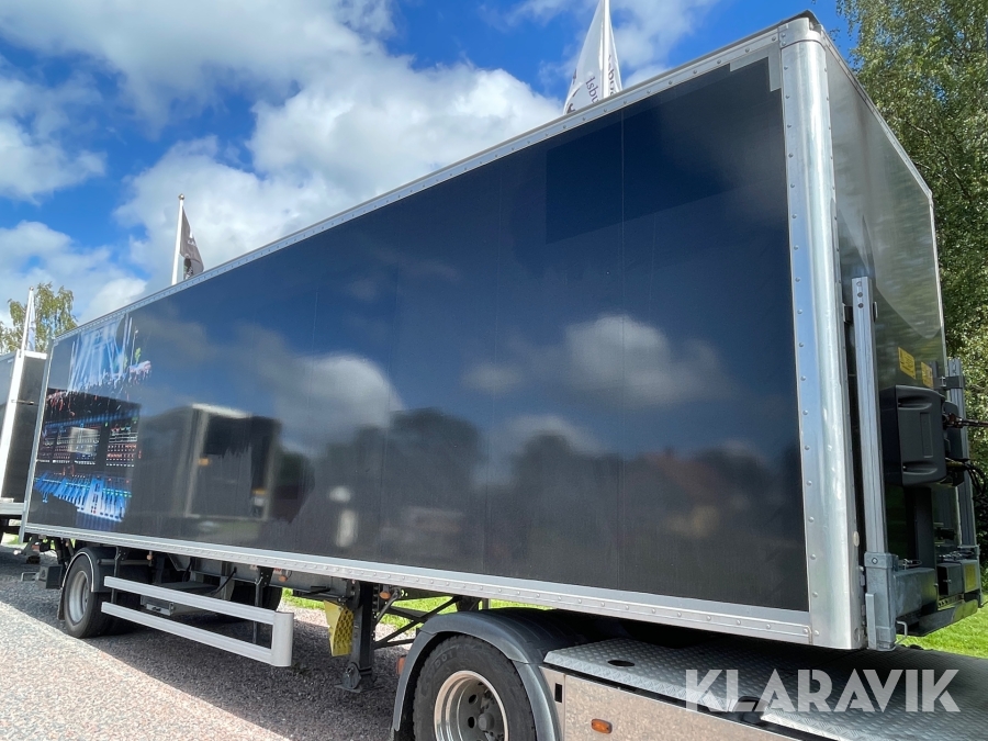 Citytrailer FRUEHAUF, Östhammar, Klaravik auktioner