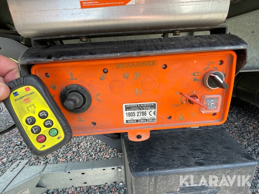 Citytrailer FRUEHAUF, Östhammar, Klaravik auktioner