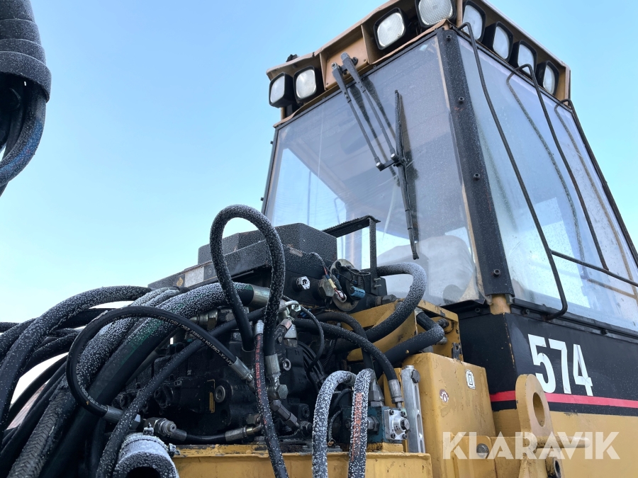 Skotare Caterpillar 574, Torsby, Klaravik auktioner