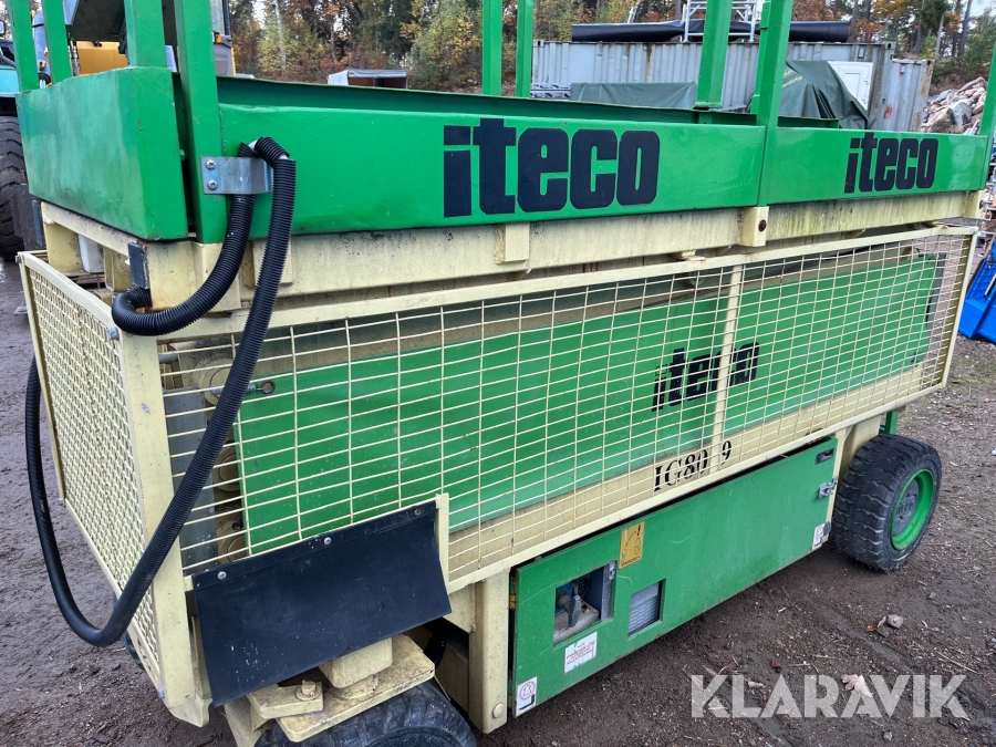 Saxlift Iteco IG8089, Köping, Klaravik auktioner