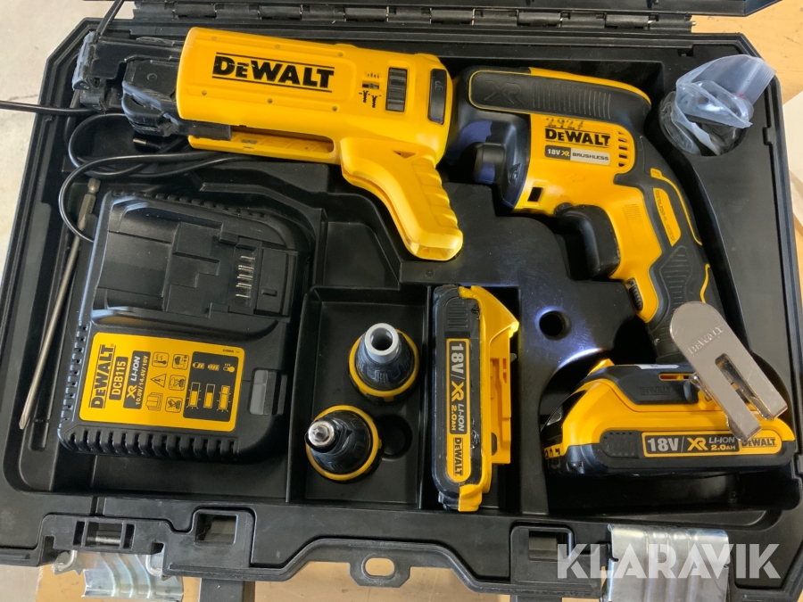 Gipsautomat DeWalt DCF620, Vårgårda, Klaravik auktioner