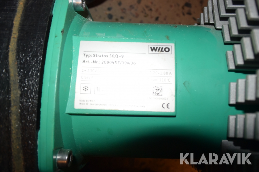 VVS Cirkulationspumpar 4st. Strypventil 1st Grundfos & Vilo Magna