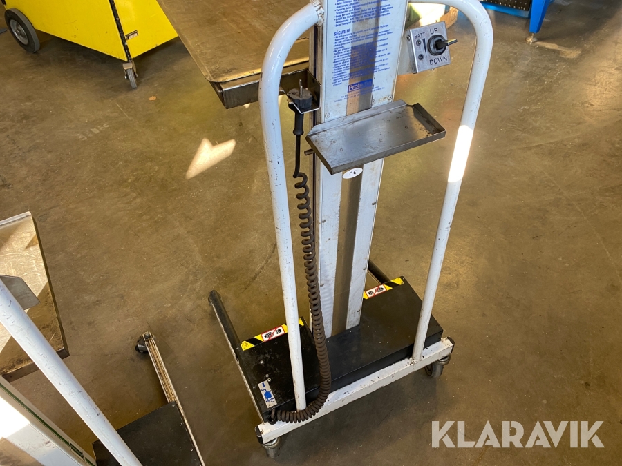 Lyftvagn 2 st Protema, Kungsbacka, Klaravik auktioner