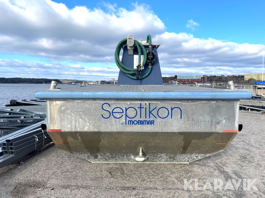 Flytande septiktank Mobimar Septikon, Strömstad, Klaravik au